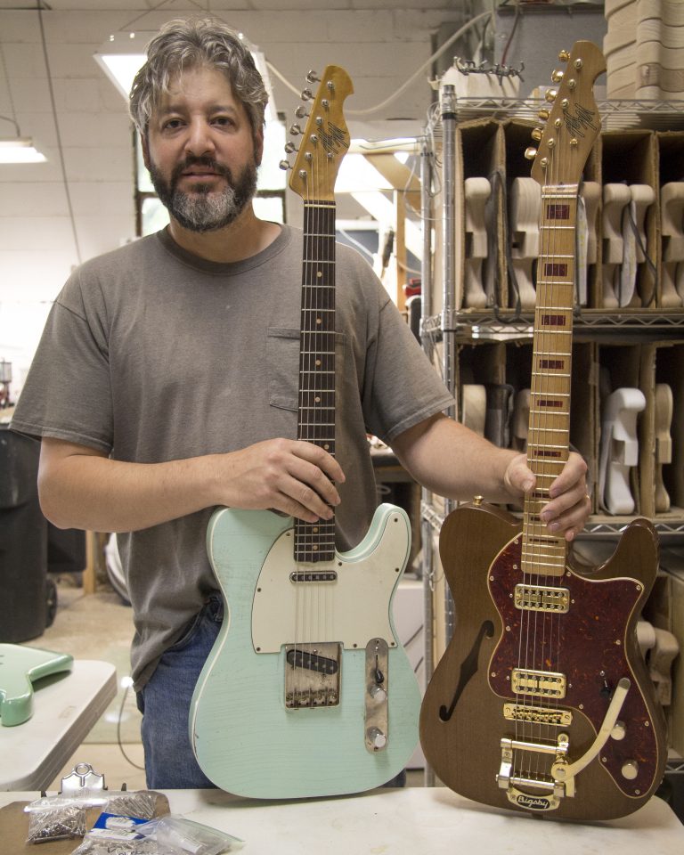 Mario Martin Mario Guitars John Osborne Walnut Stain T Luthier - Guitar ...